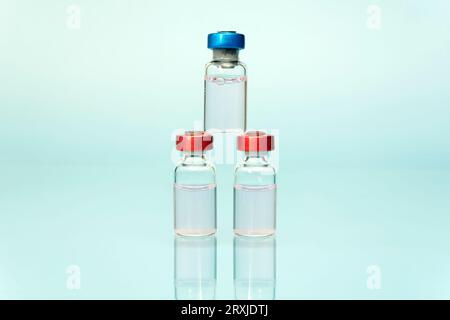 Ampoules with liquid medicine Stock Photo - Alamy