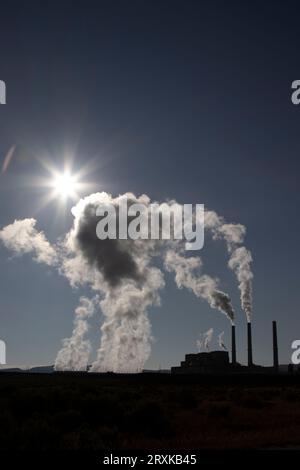 The controversial coal fired Craig Station power plant in Craig ...