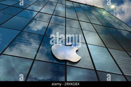 Cupertino, California, September 25, 2023: Apple Incorporation ...