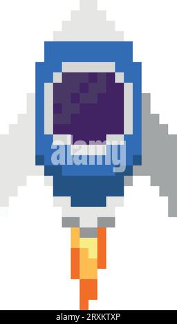 battle ship pixels gaming Stock Vector Image & Art - Alamy