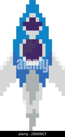 battle ship pixels space Stock Vector Image & Art - Alamy