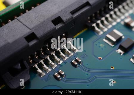 Internal structure of mobile hard drive Stock Photo - Alamy