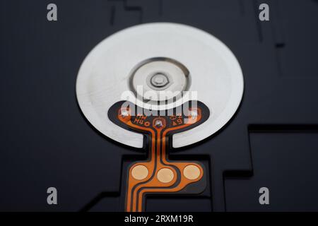 Internal structure of mobile hard drive Stock Photo - Alamy