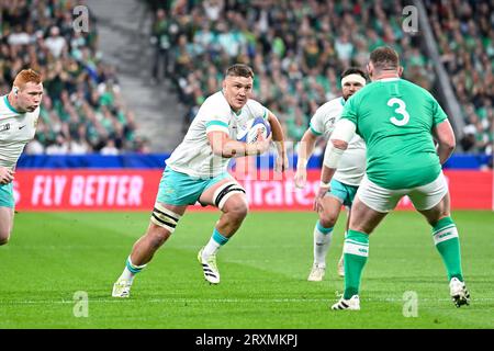 Jasper van der Westhuizen Wiese and Steven Kitshoff during the World ...