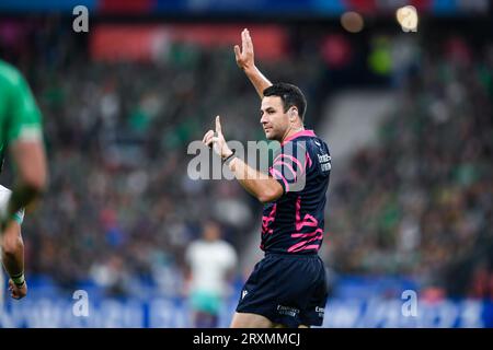 International Rugby. France v South Africa. Andre Markgraaff Coach ...