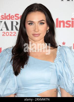 Milly Zero at the Inside Soap Awards at 100 Wardour Street in London ...