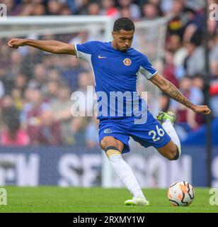 Levi Colwill of Chelsea during the Premier League match between ...