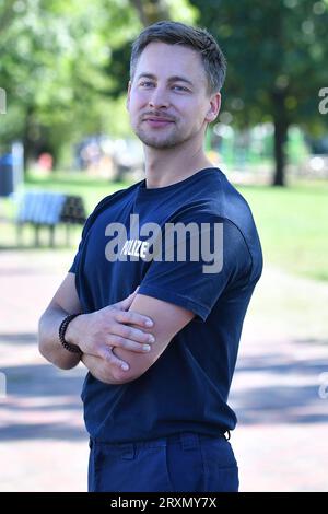 WaPo Duisburg am 05.09.2023 in der Marina Duisburg V.l.n.r.: Martin ...
