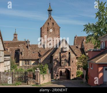 The tower Dolder with city gate from the medieval town Stock Photo - Alamy