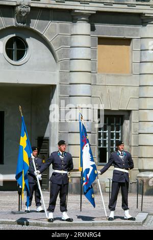 Royal Bodyguard, Castle, Stockholm, Sweden Stock Photo - Alamy