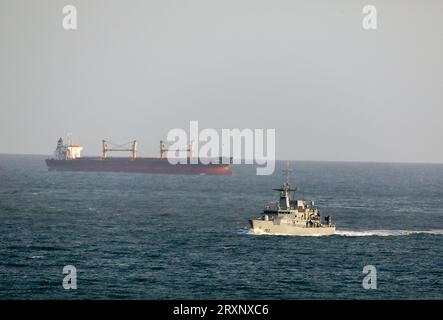 Marino Point, Cork, Ireland. 26th September, 2023. Bulk carrier MV ...