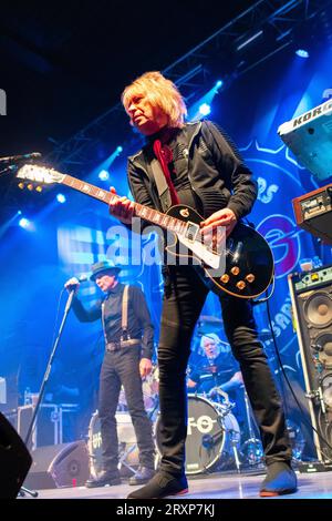 Paul Raymond. UFO. Rock Band. Live onstage in Inverness shortly before ...
