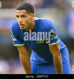 Levi Colwill of Chelsea FC during the Premier League match between ...