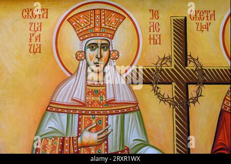 FLAVIA JULIA HELENA with the true cross on which Jesus was crucified ...