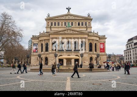 Alte Oper concert hall in Frankfurt, Germany Stock Photo - Alamy