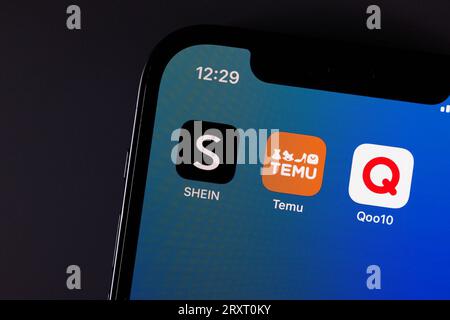 TEMU app by Whaleco Inc. is seen in Tokyo, Japan, September 14, 2023. TEMU is an online ...
