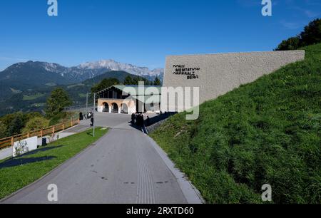27 September 2023, Bavaria, Berchtesgaden: The bunker complex ...