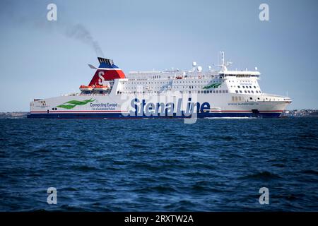 stena line stena supervast vii passenger ferry on the cairnryan belfast ...