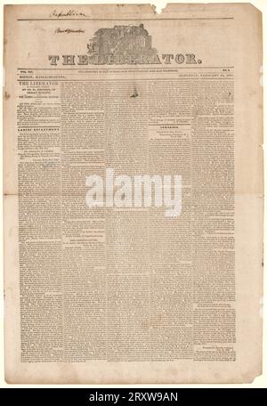 The Liberator Newspaper Stock Photo - Alamy