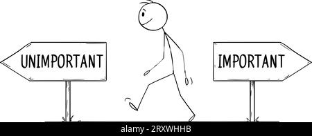 important unimportant Stock Photo - Alamy