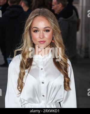 Ellie Dadd at the Inside Soap Awards, at Salsa Temple in London ...