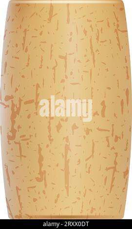 New cork wine stopper on a white background Stock Vector Image & Art ...