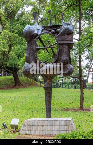 Asean Sculpture Garden at Fort Canning Park. This park is an iconic ...