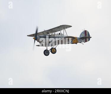 Hawker Nimrod biplane fighter aircraft at the 2023 IWM Battle of ...
