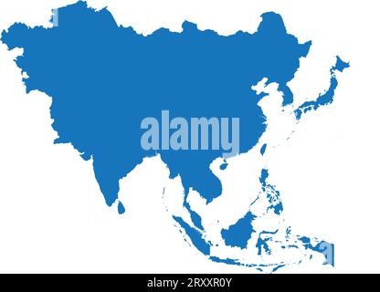 BLUE CMYK color map of CARIBBEAN ISLANDS Stock Vector Image & Art - Alamy