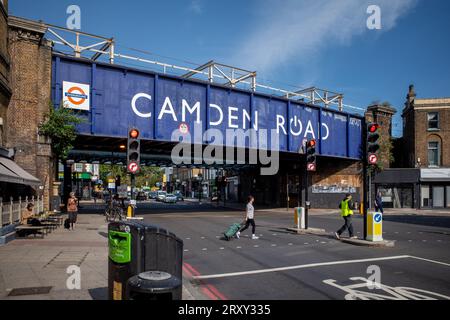 Camden London overground station Stock Photo - Alamy