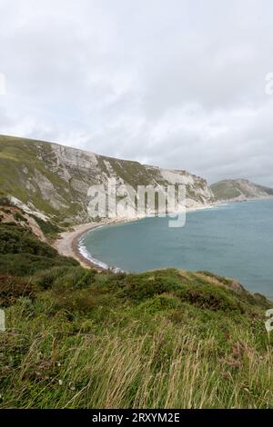 Landscape photo of Mupe bay on the Jurassic coast in Dorset Stock Photo ...