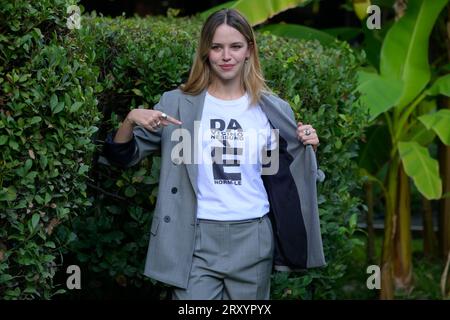 Romina Colbasso attends the photocall of second season of Rai series ...