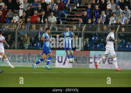 Lucas Da Cunha of Como 1907 in action during the 20th day of the Serie A Championship between S ...