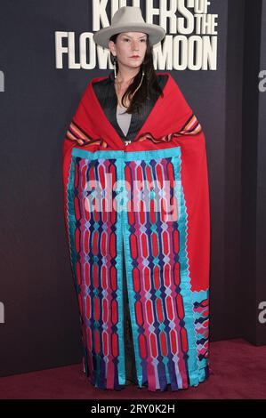 Addie Roanhorse attends Apple's "Killers of the Flower Moon" New York ...