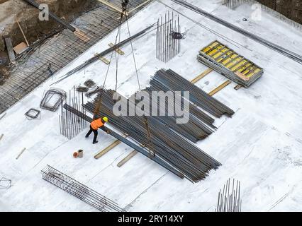 Top view of uniform of construction worker Stock Photo - Alamy