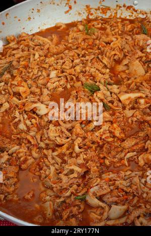 Italy, Tuscany, Street Food, Trippa, Italian Tripe Soup Stock Photo - Alamy
