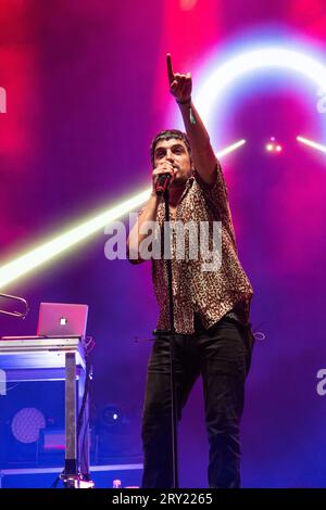 BARCELONA, ESPAÑA – SEPTIEMBRE 22. Zoo en concierto como parte de las ...