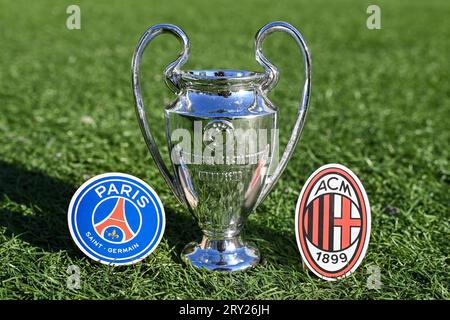 Illustration logo of Global Champions League during the Longines Paris ...