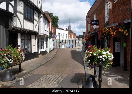 Church Street, Godalming, Surrey, England, United Kingdom Stock Photo ...