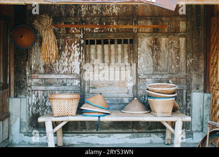 Traditional Javanese house known as Joglo Stock Photo - Alamy