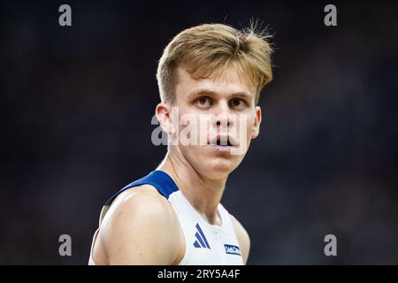Yanis Meziane of France during the Athletics, Men's 800m during the ...