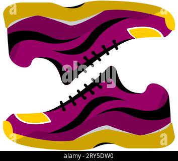 shoes of sport isolated icon Stock Vector Image & Art - Alamy