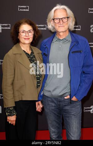 Barbara Auer mit Ehemann Martin Langer bei der Festivaleröffnung mit ...