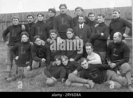 Latrobe Athletic Association football team in 1897 Stock Photo - Alamy