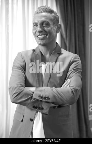 Singer Antonio Manuel Alvarez, known as Pitingo, poses for a portrait ...