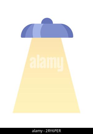 Lamppost streetlamp 2D cartoon object Stock Vector Image & Art - Alamy