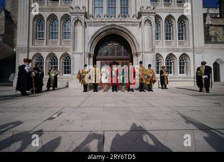 Alderman Professor Michael Mainelli and his wife Elisabeth Mainelli ...