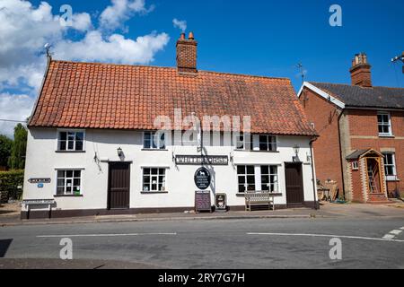 White Horse public house Rendham Suffolk Stock Photo - Alamy