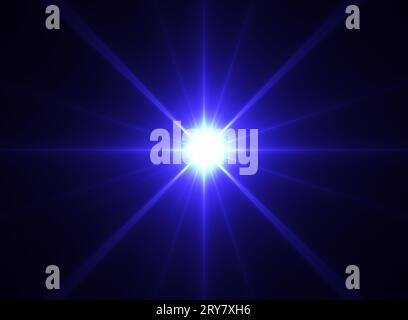 Blue color Bright Explosion of Vivid Particles Stock Photo - Alamy