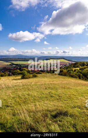 Beautiful hike through southern Thuringia around the Hohe Geba near ...